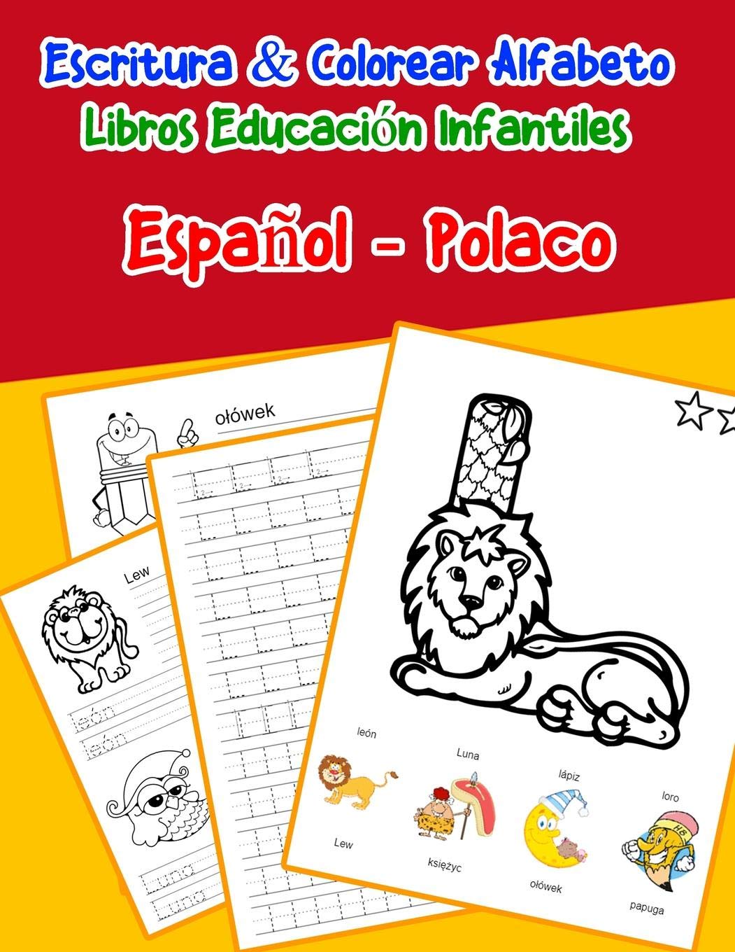 Buy Español - Polaco : Escritura & Colorear Alfabeto Libros Educación ...