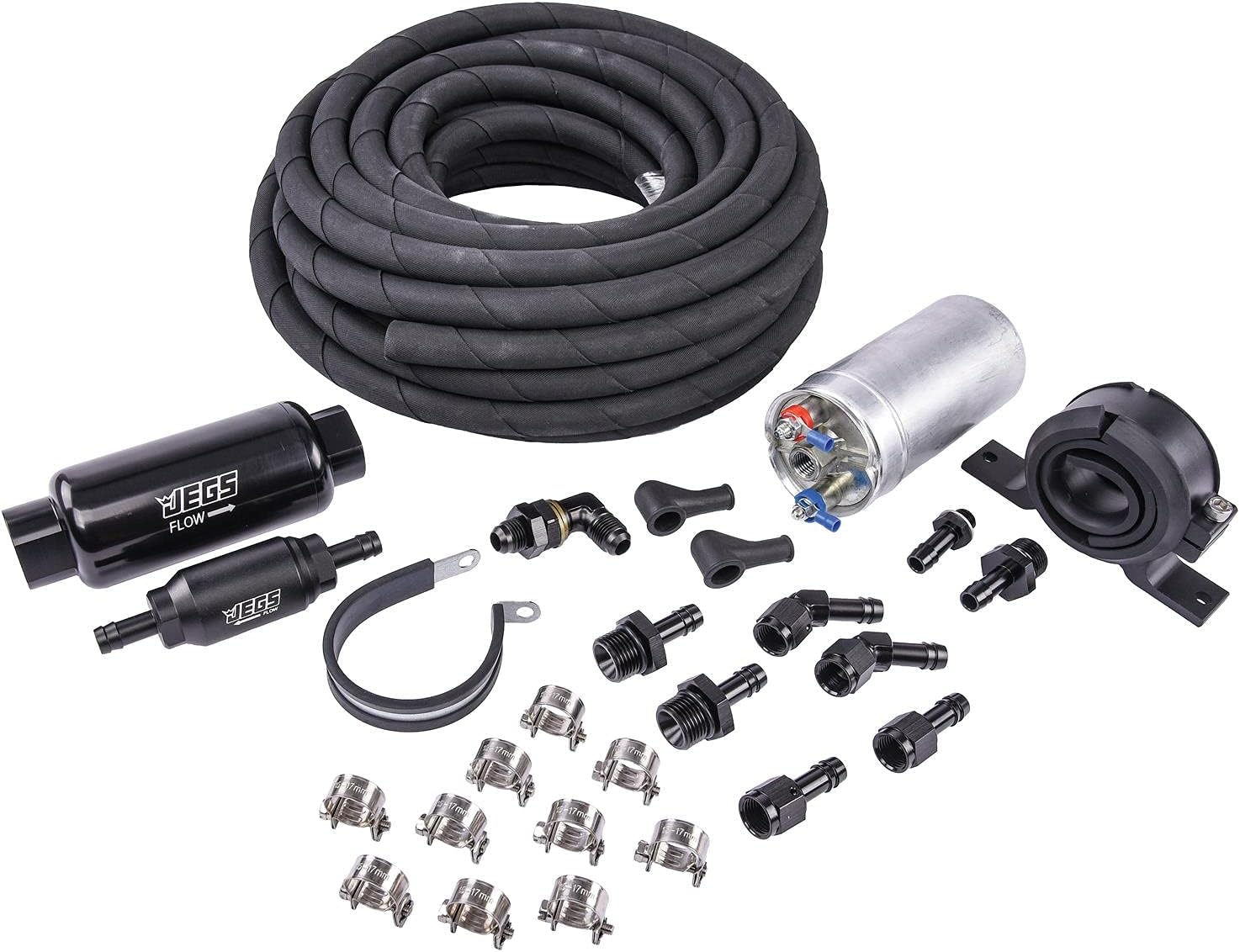 Amazon.com: JEGS 15948 Fuel Injection Fuel Delivery Kit In-line Frame ...