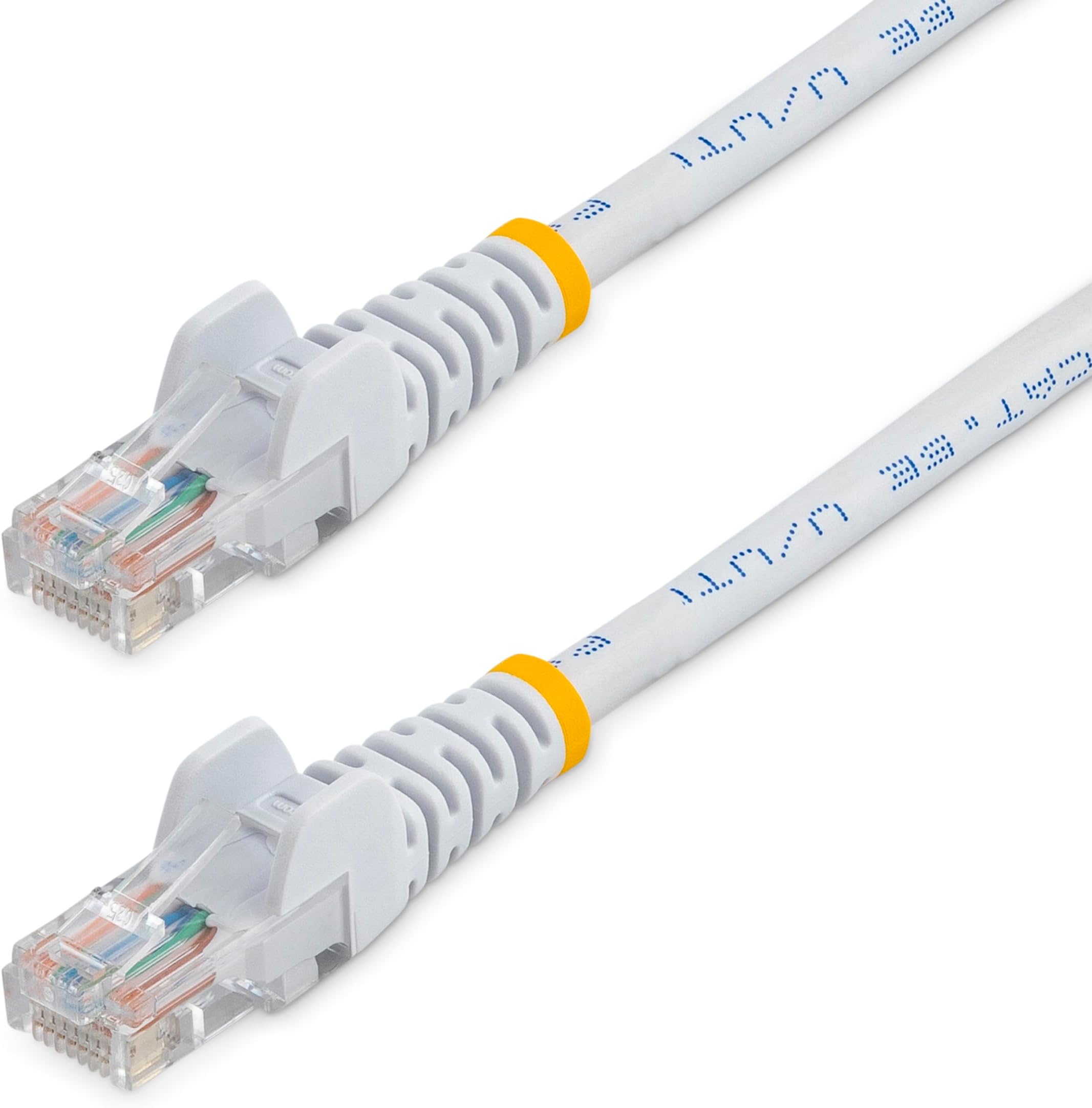 StarTech.com Cat5e Ethernet Cable - 6 ft - White- Patch Cable ...