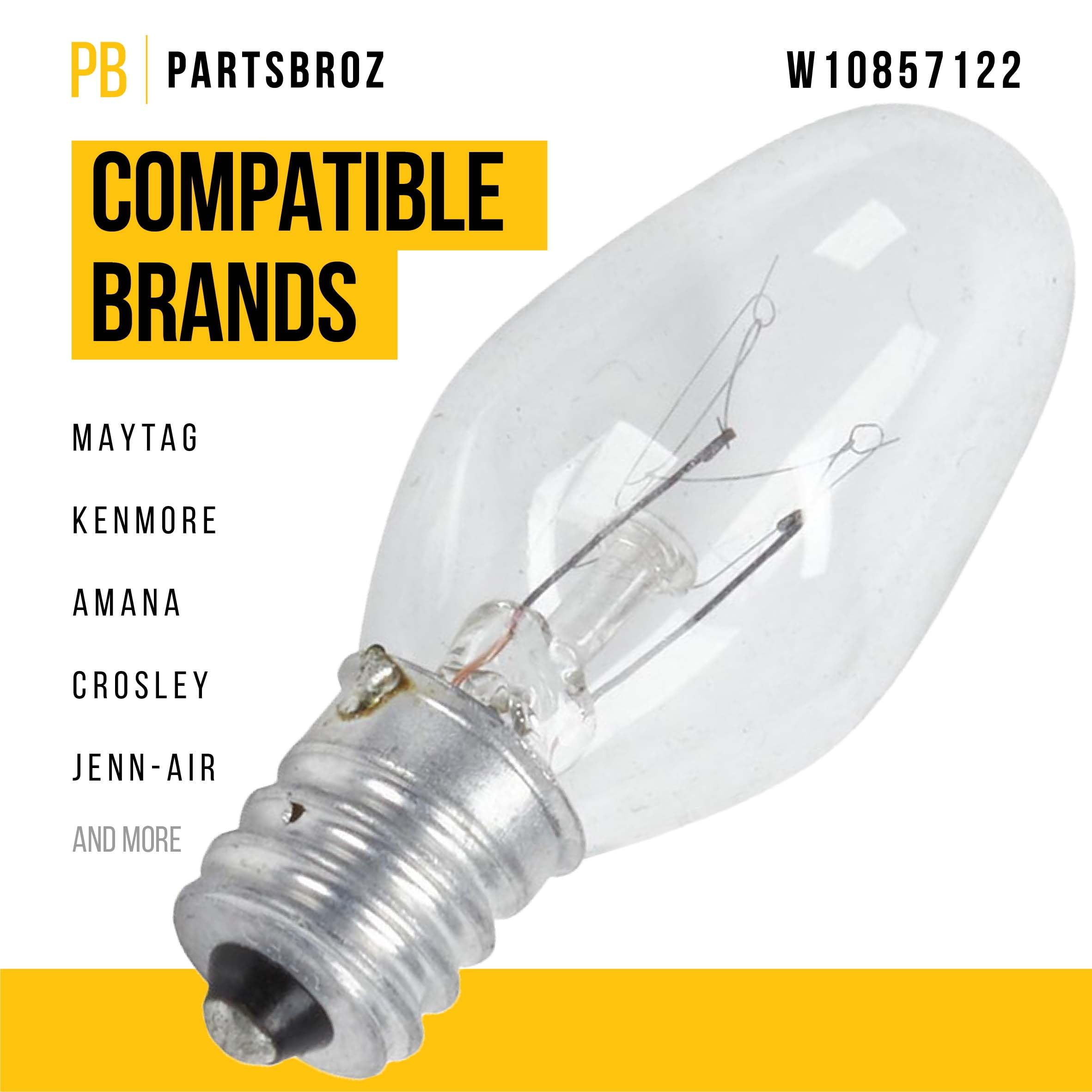Maytag Dryer Light Bulb Replacement Amazon.com: Belleone 22002263