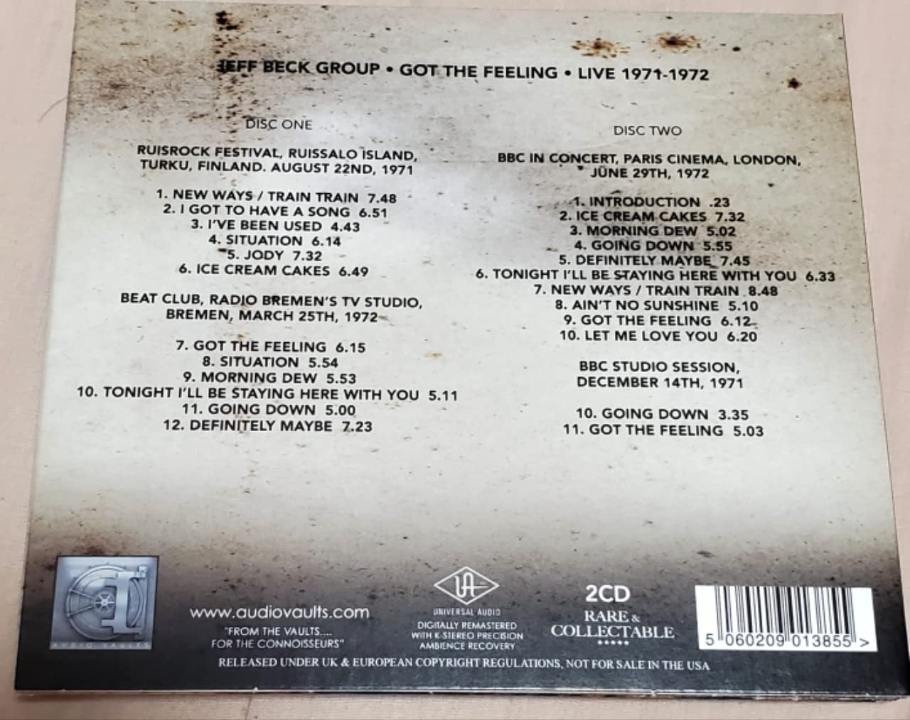 Amazon.co.jp: Got The Feeling - Live 1971-1972 (2CD): ミュージック