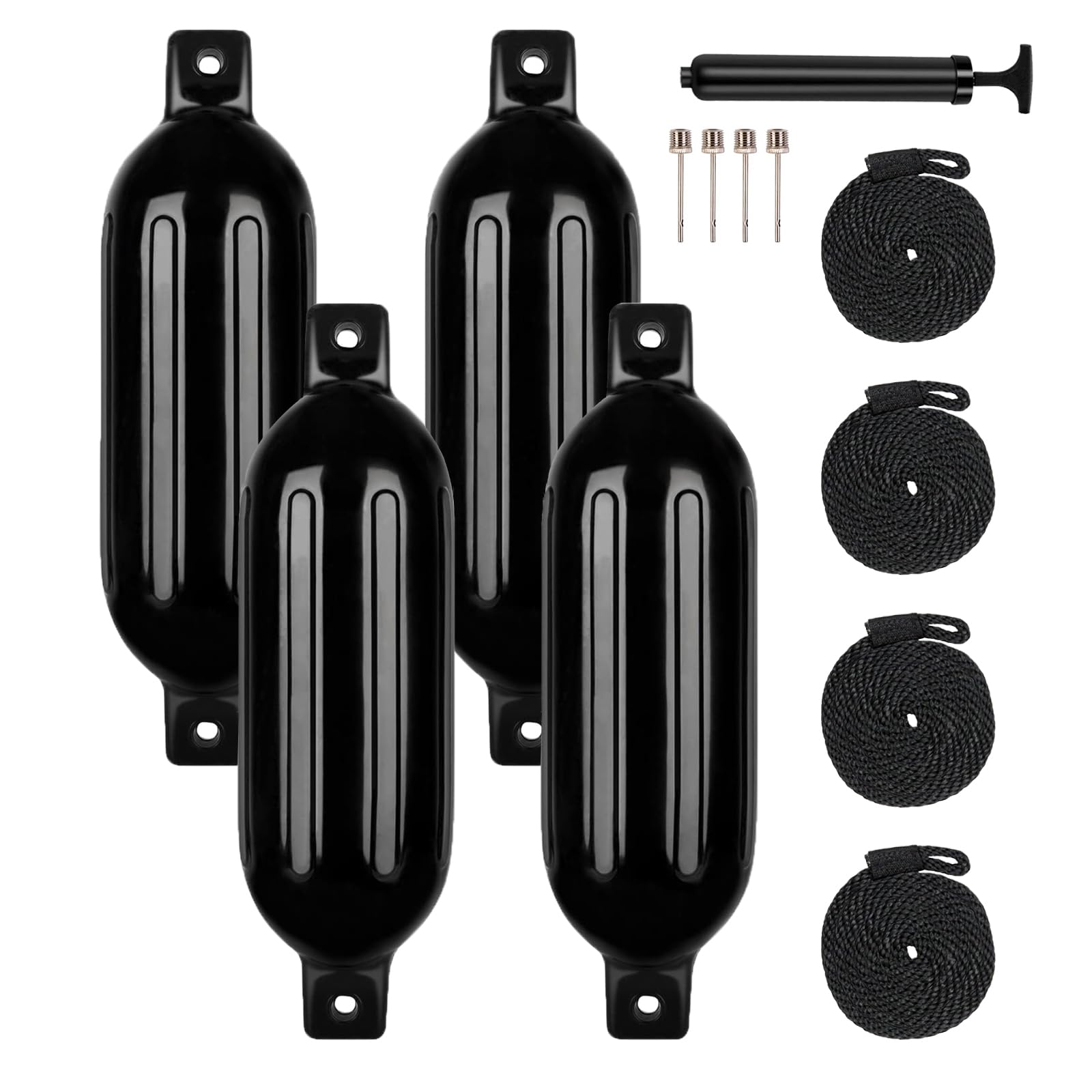 Allucky Inflatable Marine Boat Fenders for Docking(Available in 4 Sizes ...