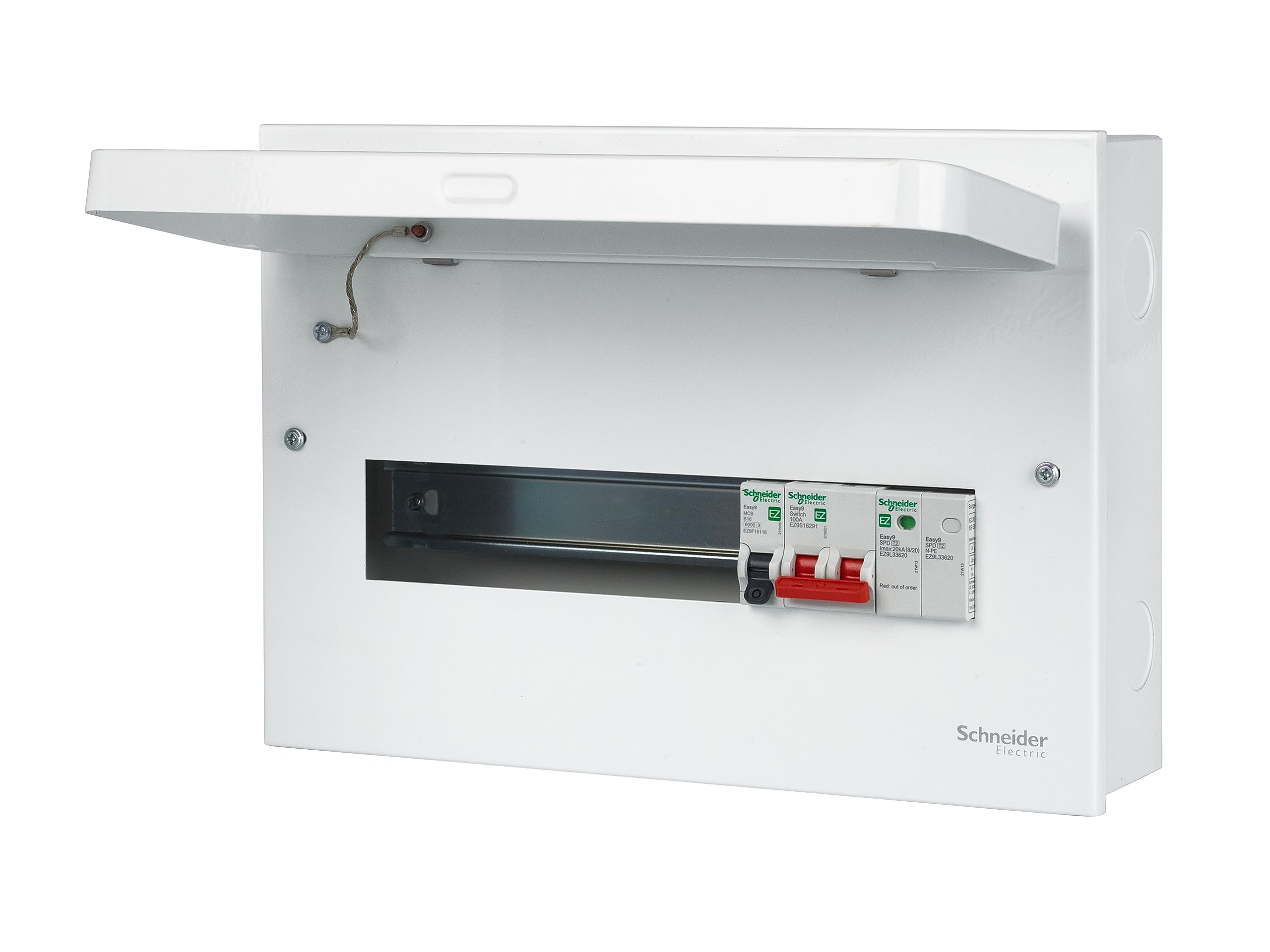 Schneider Electric Easy9 Compact Consumer Unit 12way with 100A Switch ...