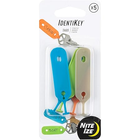 Amazon.com: Nite Ize IdentiKey Tags, Quickly Identify Keys With ...