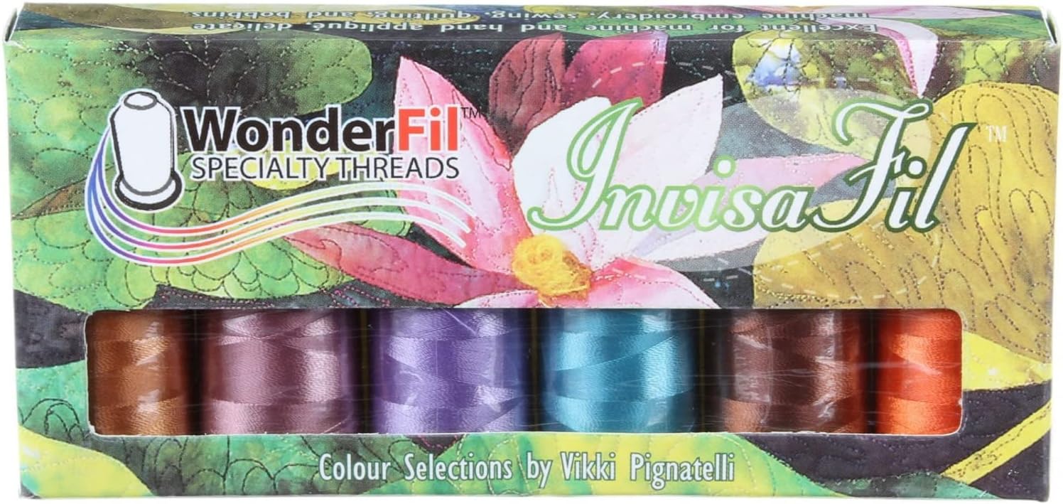 Amazon.com: WonderFil Specialty Threads Invisafil Thread Mini-Packs (B009)