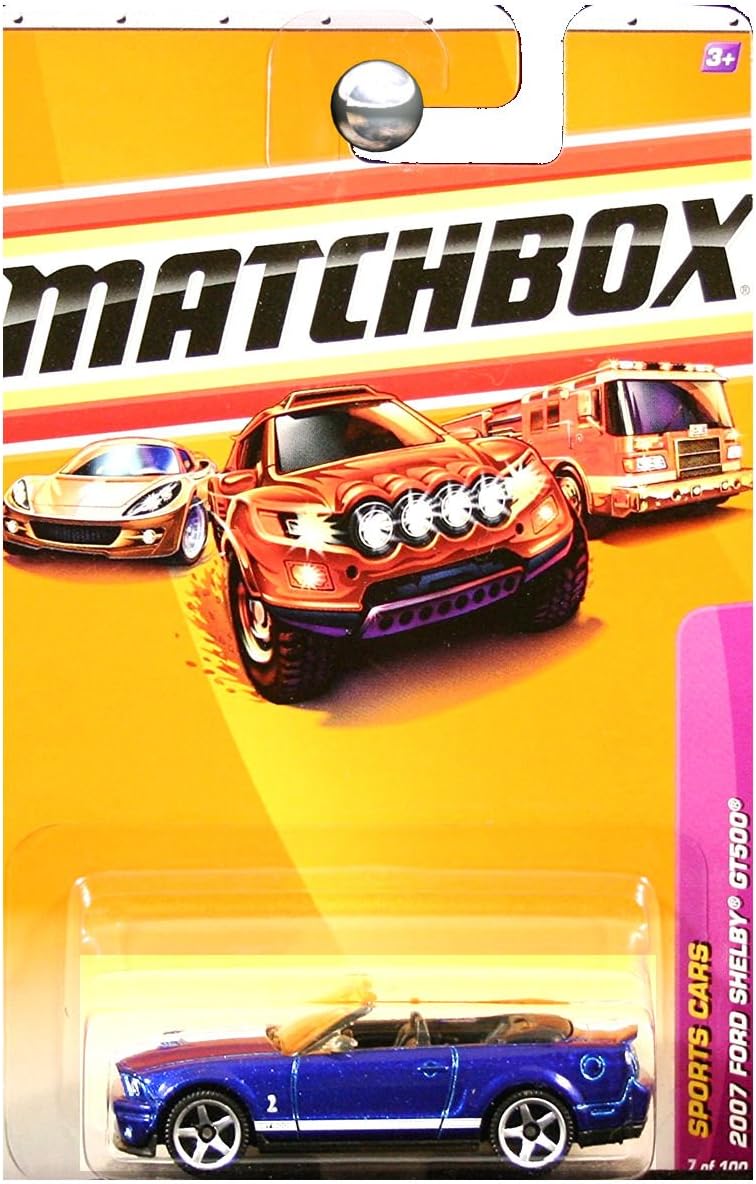 Amazon.com: Matchbox 2010 Sports Cars 2007 Ford Mustang Shelby GT500 GT ...