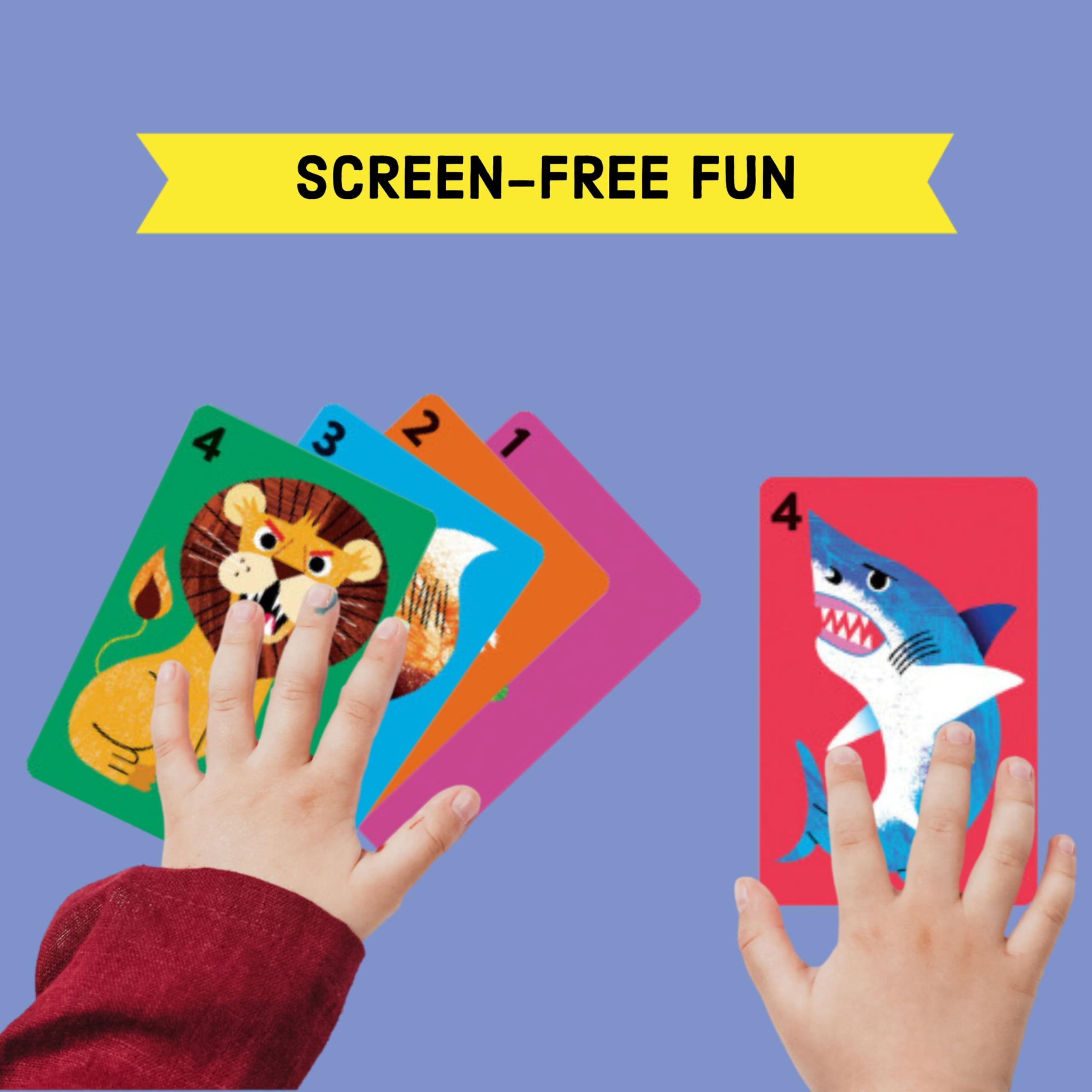 Snapklik.com : Mudpuppy Wild King Animal Version Of Classic Kids War ...