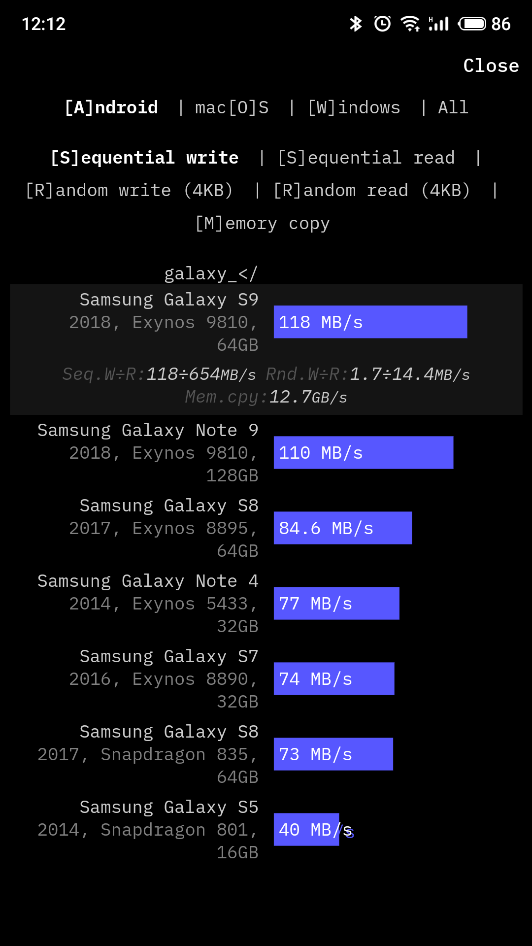 CPDT Benchmark〉Storage﹣Memory﹣RAМ﹣SD-Card﹣Disk﹣SSD - App on Amazon Appstore
