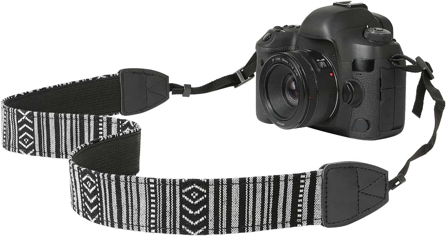 Bestele Camera Shoulder Neck Belt Strap, Soft Vintage Print Camera ...