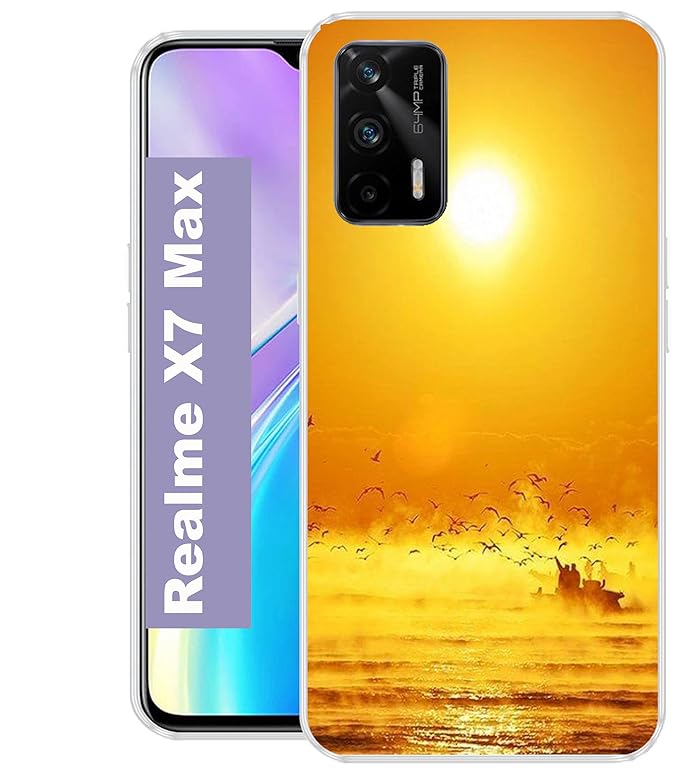 RGN® Back Cover Case for Realme X7 Max | Designer | Printed |Flexible ...