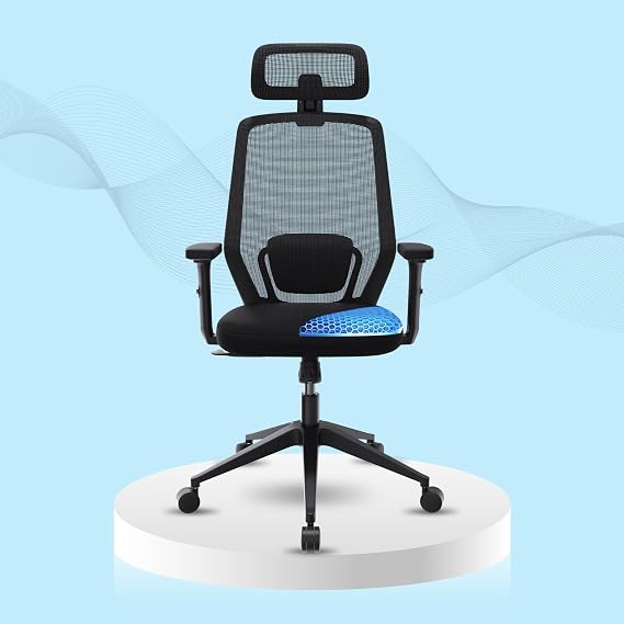 ErgoSmart by The Sleep Company - UNO Office Chair | Patented SmartGRID ...