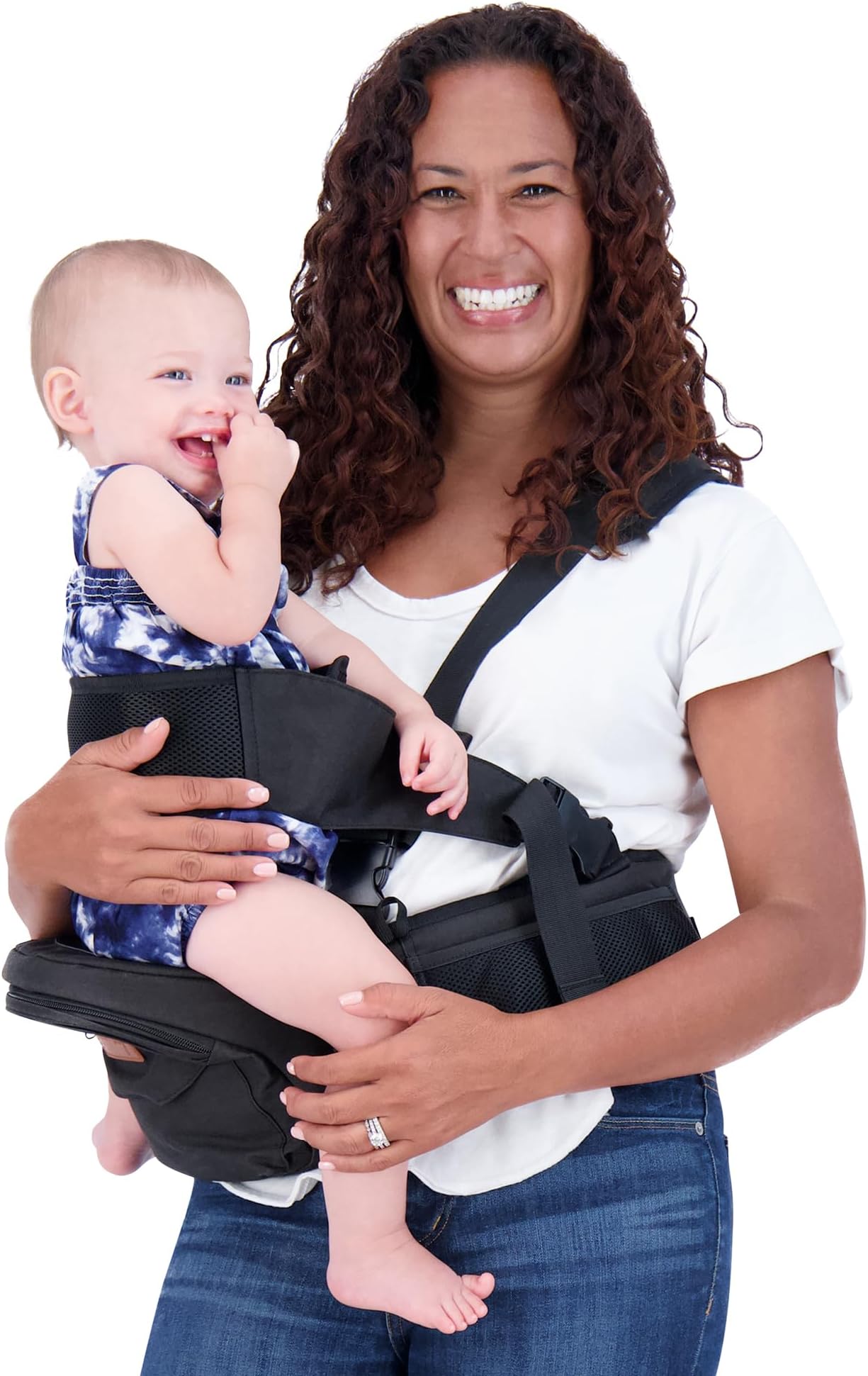 Amazon.com: Baby Carrier with Hip Seat, Baby Carrier Newborn to Toddler ...