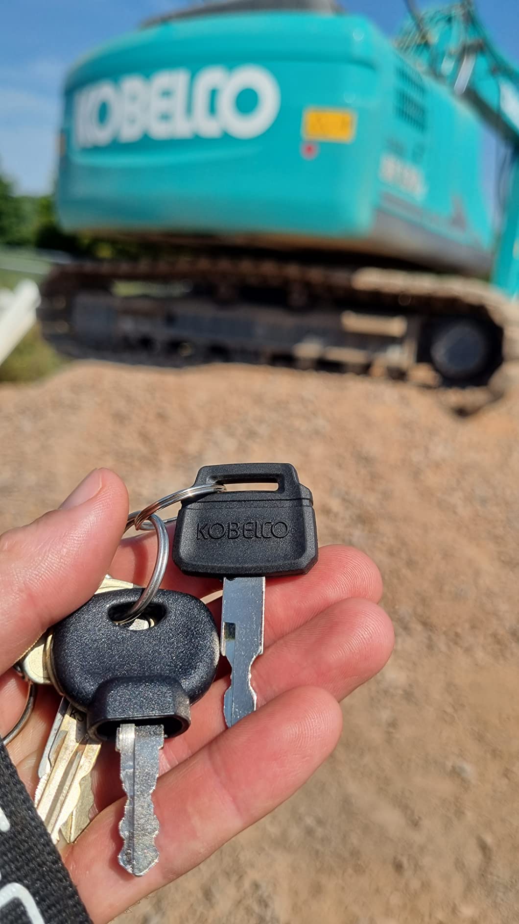 4x 5x Ignition starter key set Agricultural/Excavator/Machinery ...