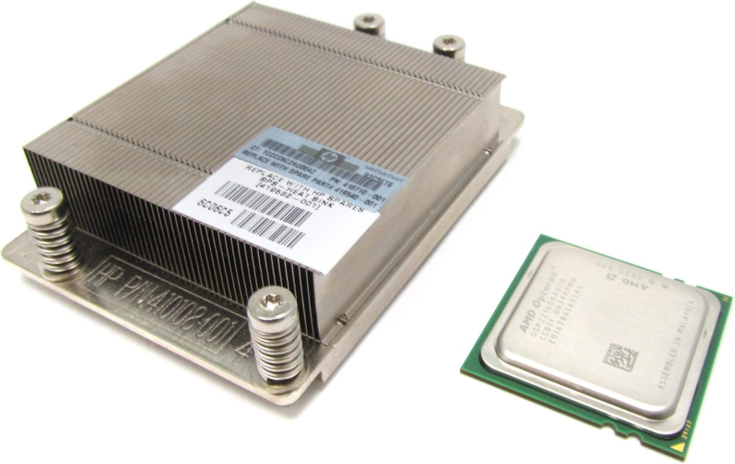 HP Genuine 2220 Opteron 2.8Ghz 2MB 1Ghz L2 Dual Core CPU Processor Kit ...