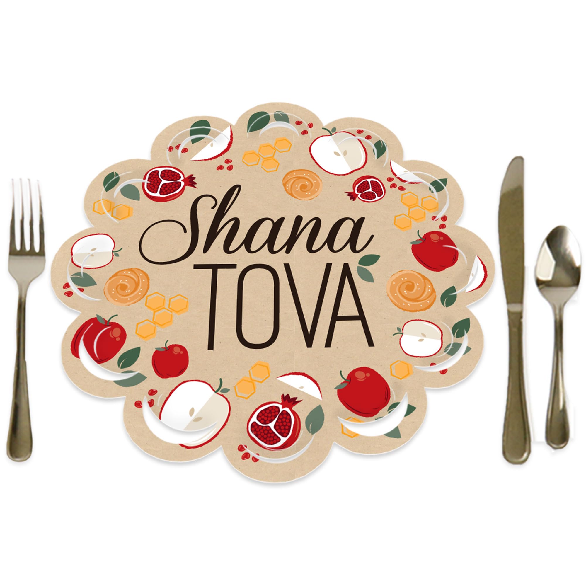 Amazon.com: Big Dot of Happiness Rosh Hashanah - Jewish New Year Party ...