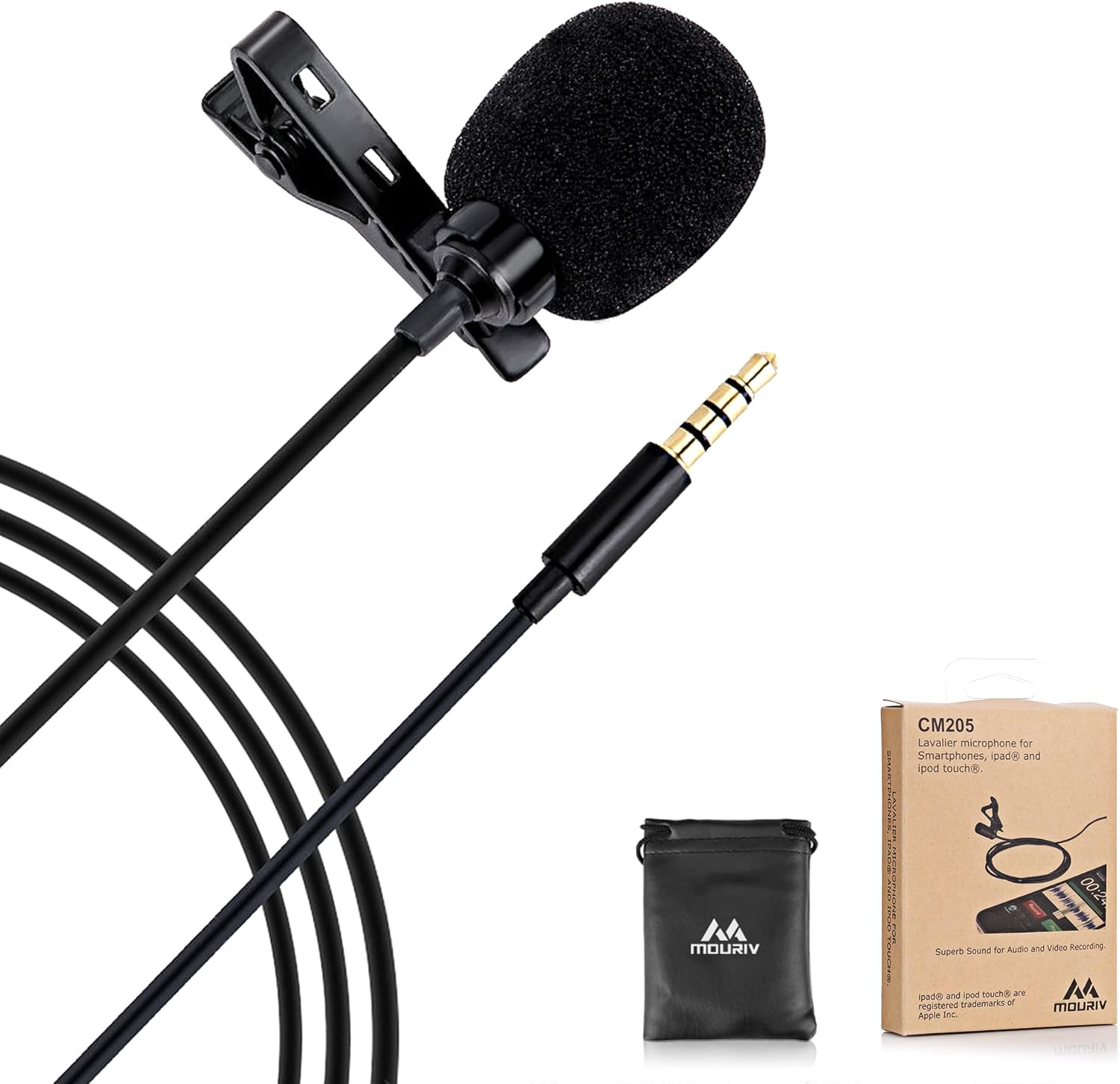 Mouriv CM205 Ultimate Lavalier Microphone For Bloggers And Vloggers ...