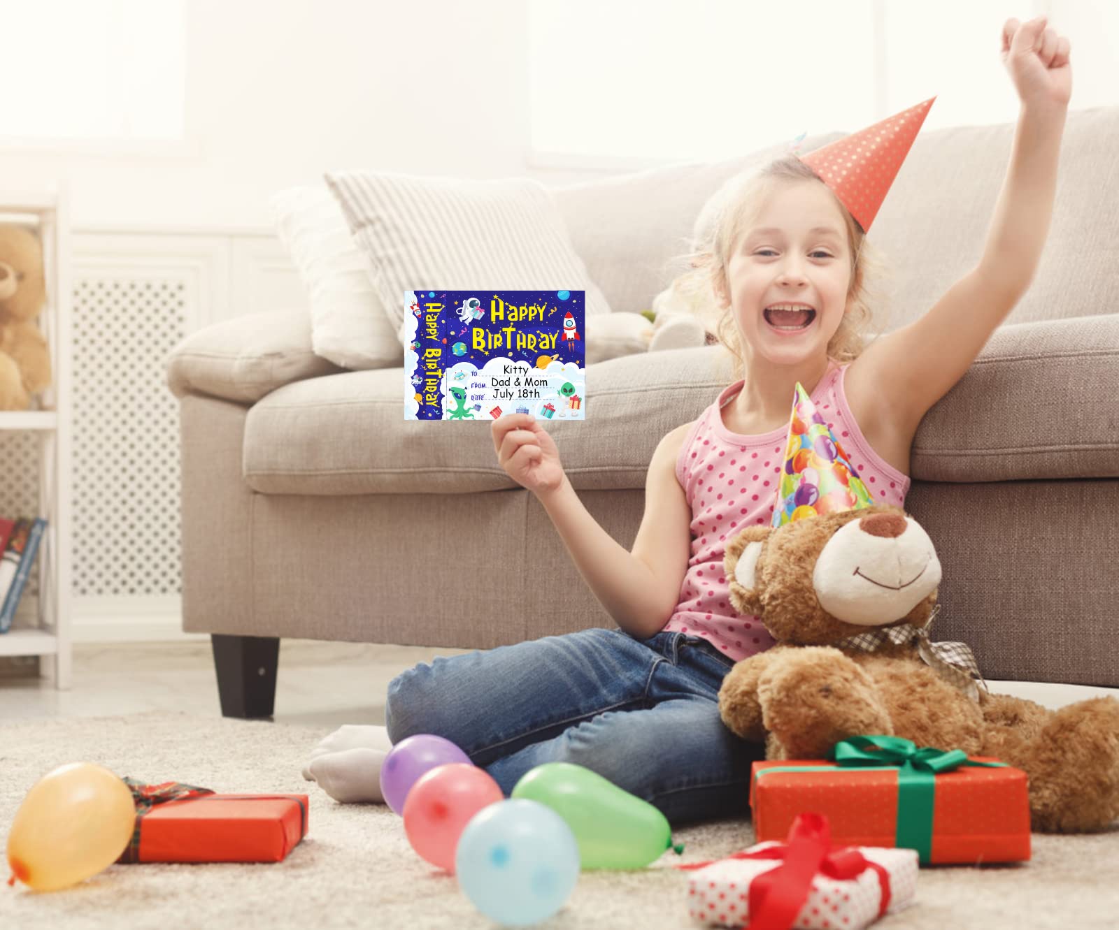 Snapklik.com : Happy Birthday Certificates For Students - 30pcs Space ...