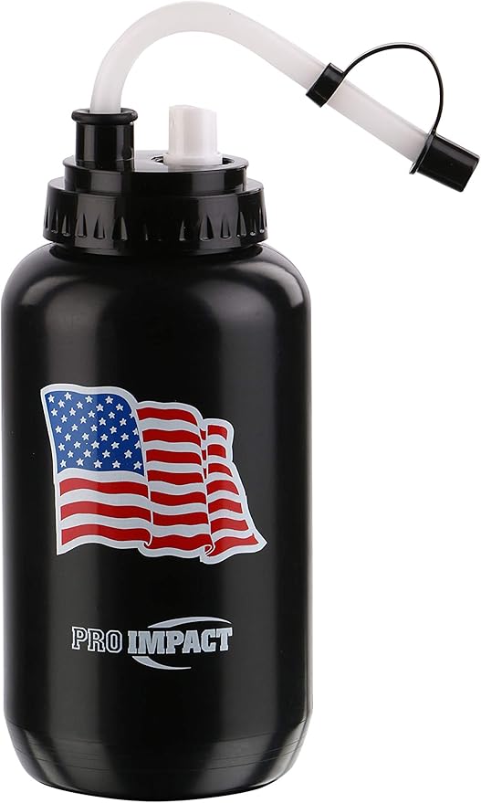Amazon.com: Pro Impact Boxing Water Bottle - Squeezable Plastic w/Long ...