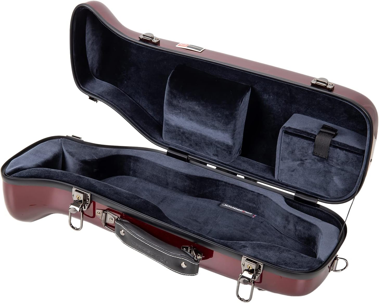 Amazon.com: Crossrock Trumpet Case- Fiberglass Hardshell with Backpack ...