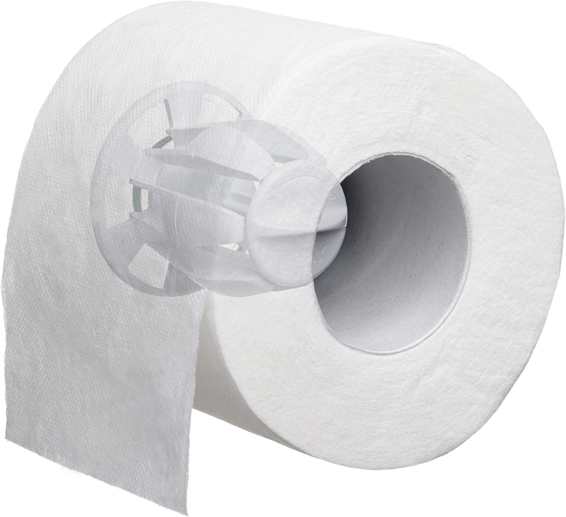 Chef Aid White Plastic Toilet Roll Holder, Everyday Basic that is quick ...