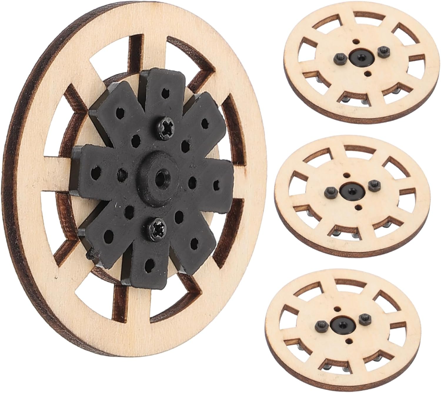 Housoutil 4pcs Car Accessories Kid Toys Kids Toys Car Toy Wheel Toy ...