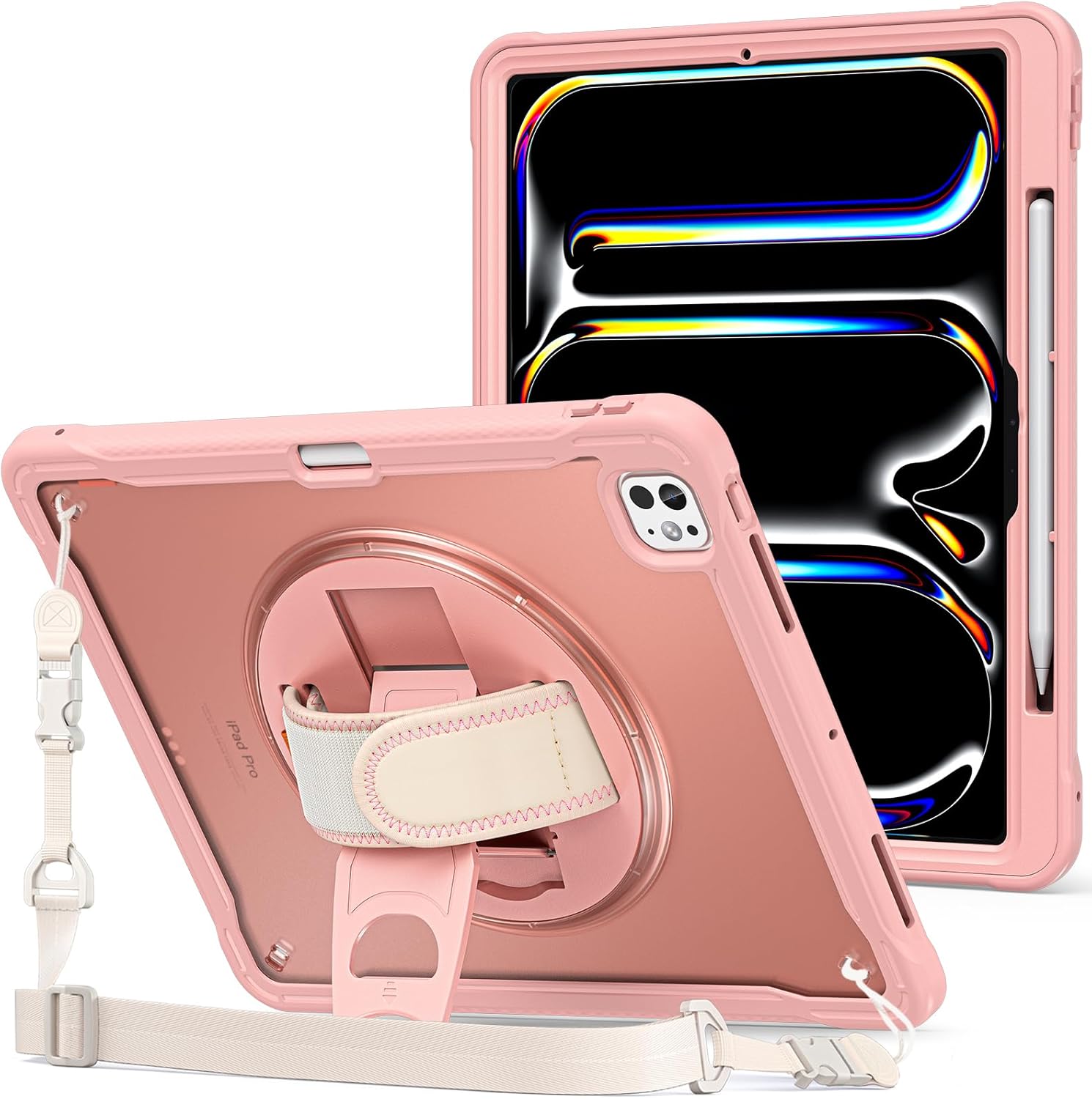 Amazon.com: ProCase Rugged Case for iPad Pro 13 Inch 2025 (M5) / 2024 ...