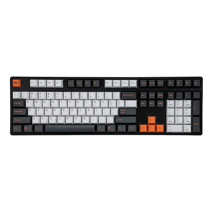 Buy Mistel X-VIII Mechanical Keyboard with Cherry MX Clear Switch ...