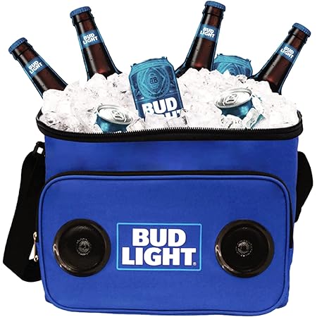 Budweiser Altavoz con Bluetooth y Enfriador, Azul : Amazon.com.mx ...