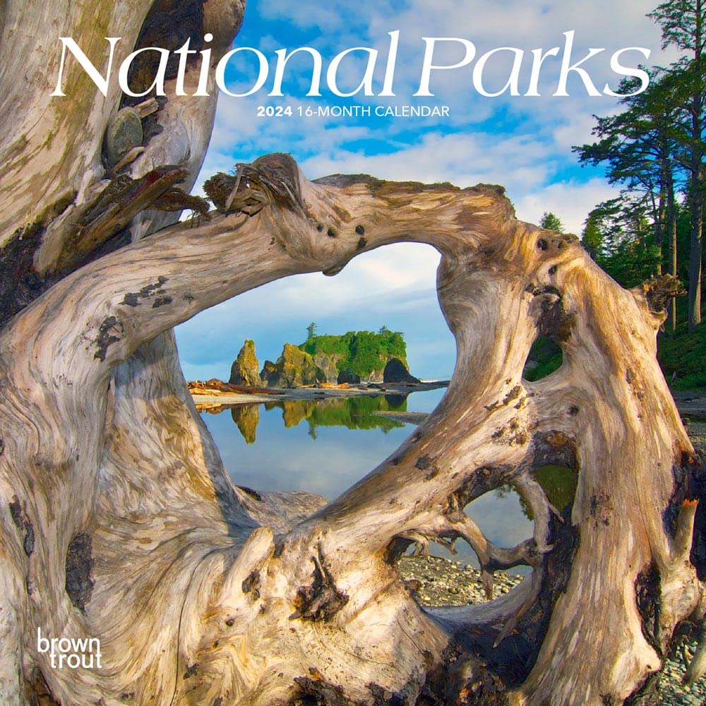 National Parks | 2024 7 x 14 Inch Monthly Mini Wall Calendar ...