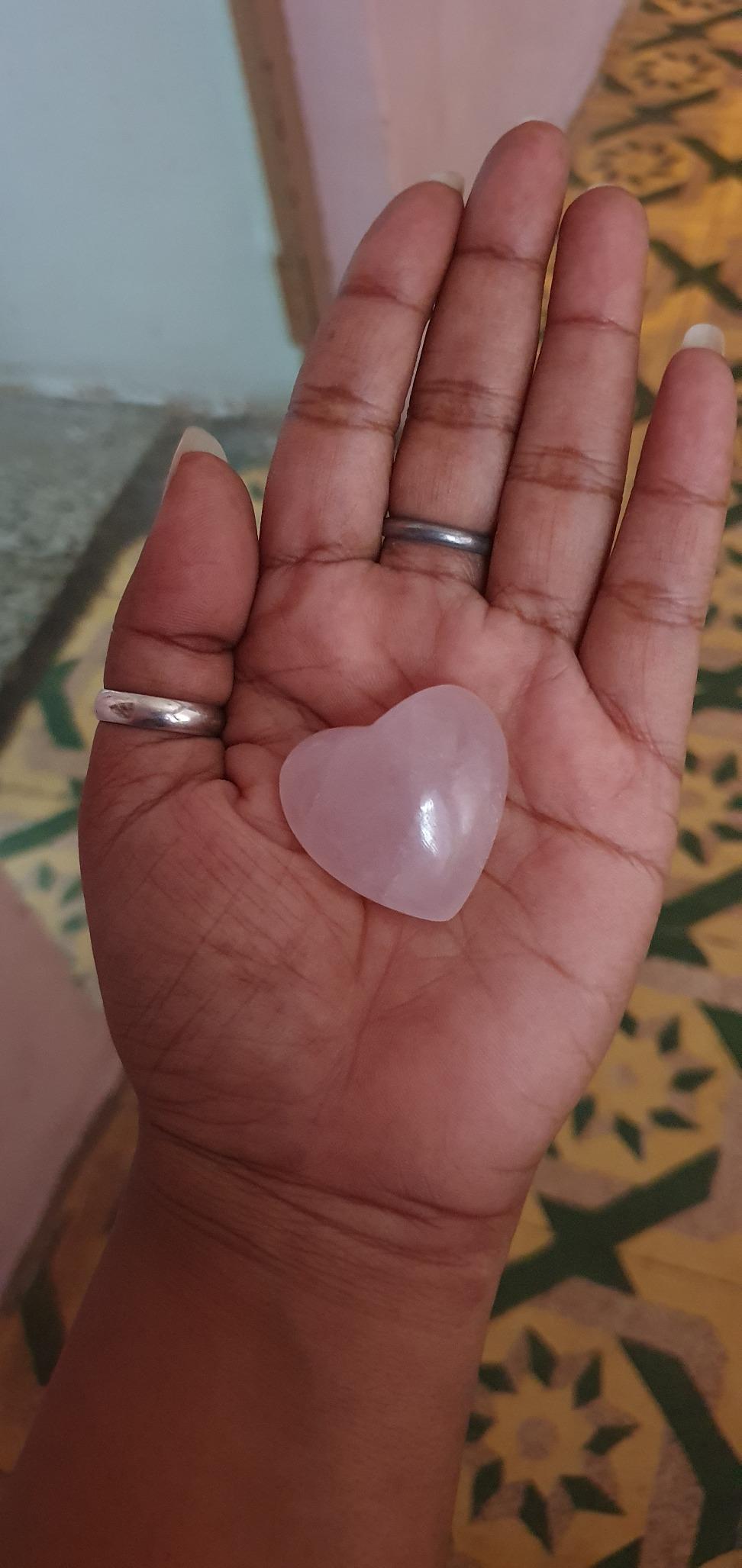 Buy Unconditional Love: Rose Quartz Heart-Shaped, Handicrafts ...