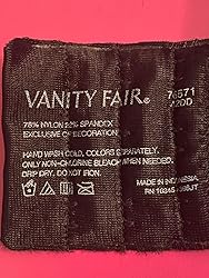 Brilliance by Vanity Fair Women's Full Figure 2-ply Back Smoothing ...