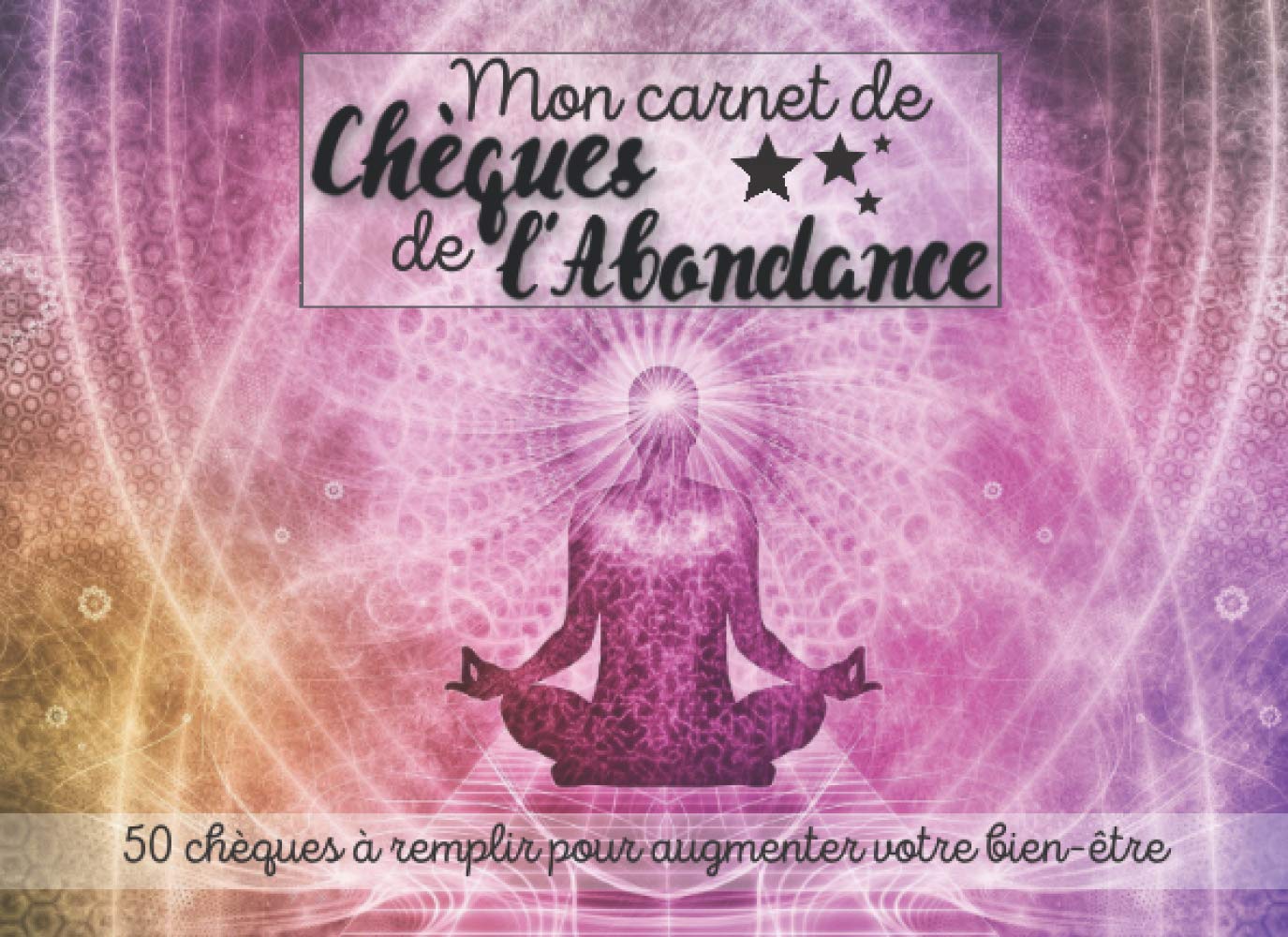 Buy CHEQUE D'ABONDANCE PENSEES POSITIVE: Carnet de chèques d'abondance ...