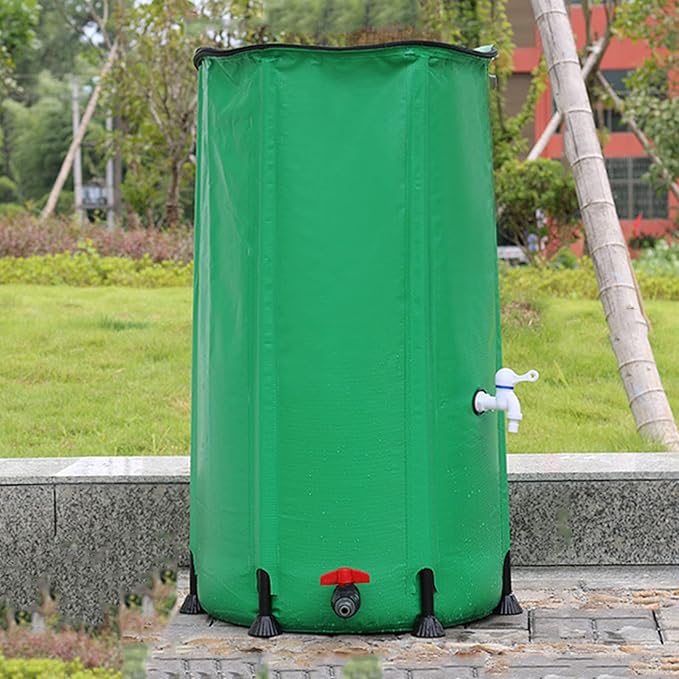 Rain Barrel Water Collector Portable Folding Water Storage Tank ...