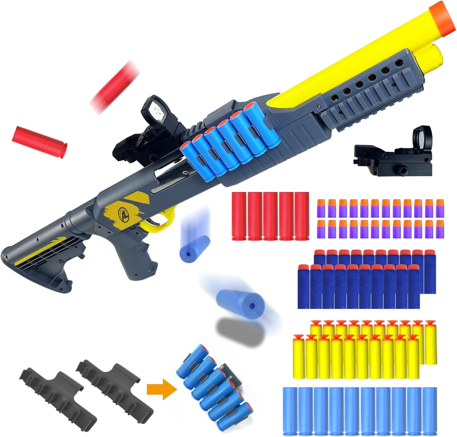 Amazon.com: AGM MASTECH Toy Gun Models Foam Blasters (28-Inch) Soft ...