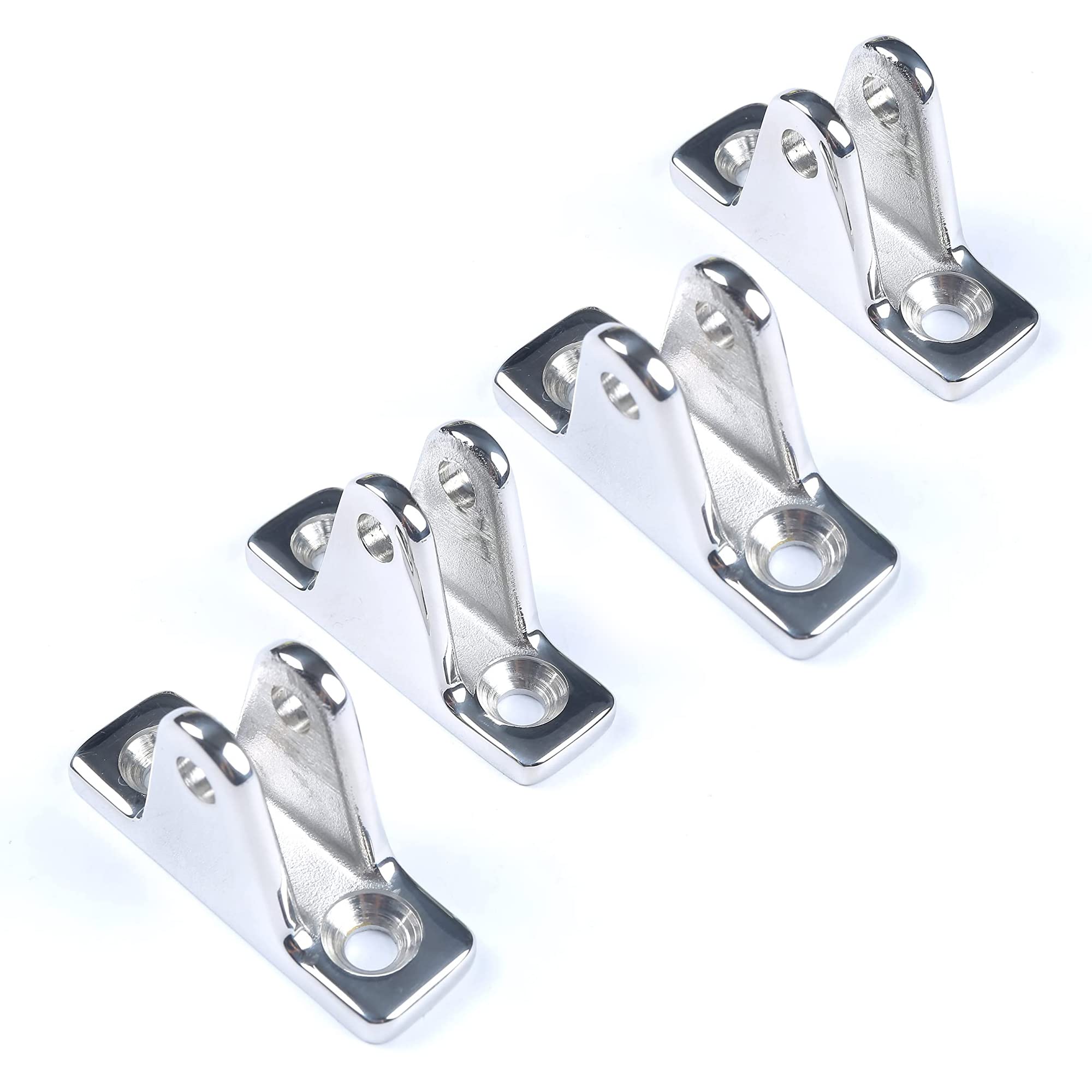 Snapklik.com : Bimini Top Deck Hinge Mounting Brackets Marine Hinges ...