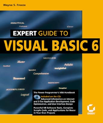 Expert Guide to Visual Basic 6: 9780782123494: Computer Science Books ...