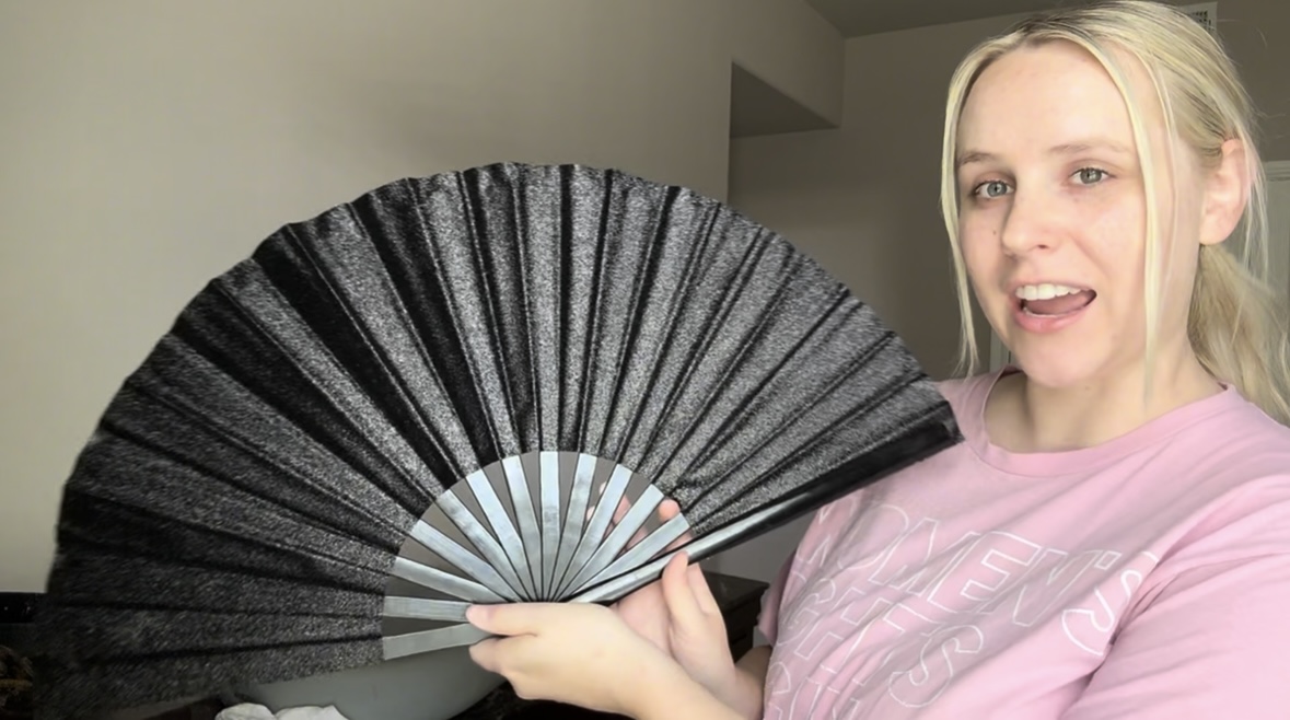 Watch Watch to see a close up & outside shot of rave fan! on Amazon Live