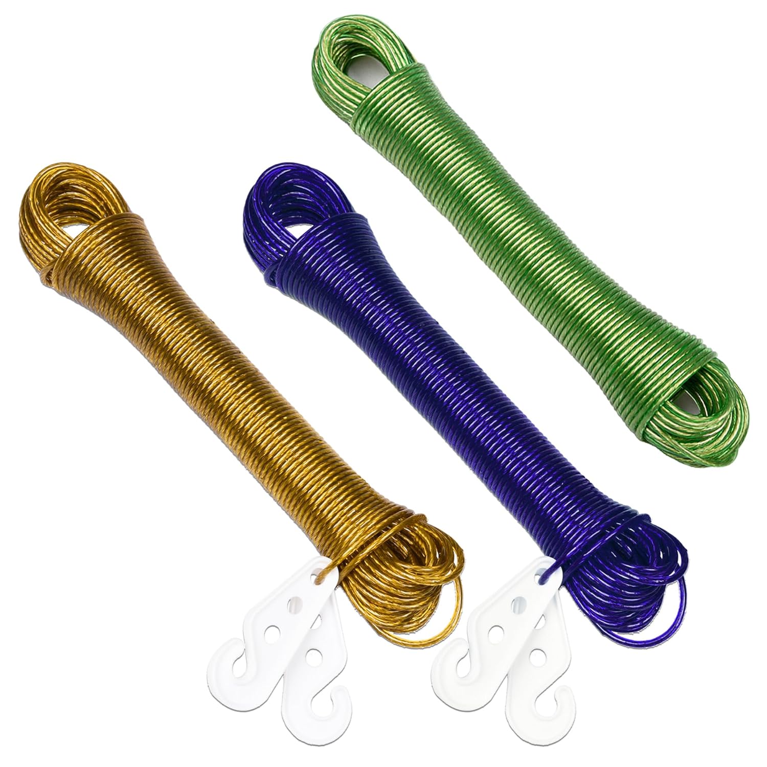 Kuber Industries Cloth Drying Rope | PVC Coated Laundry Line Rope ...