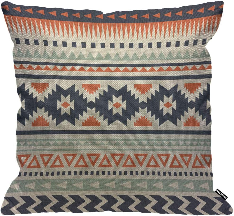 HGOD DESIGNS Cushion Cover Ethnic Aztec Ethnic Pattern Design Throw ...