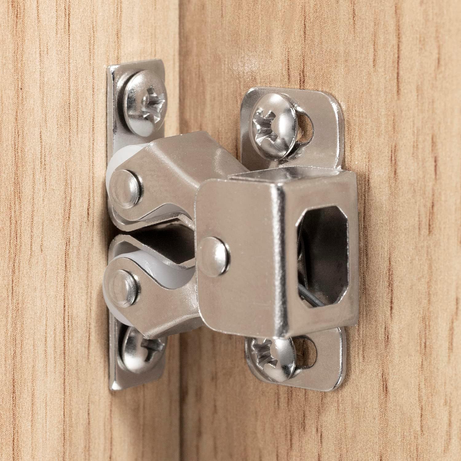 JianLing 2pcs Closet Door Ball Catch Cabinet Tension Latches Solid ...