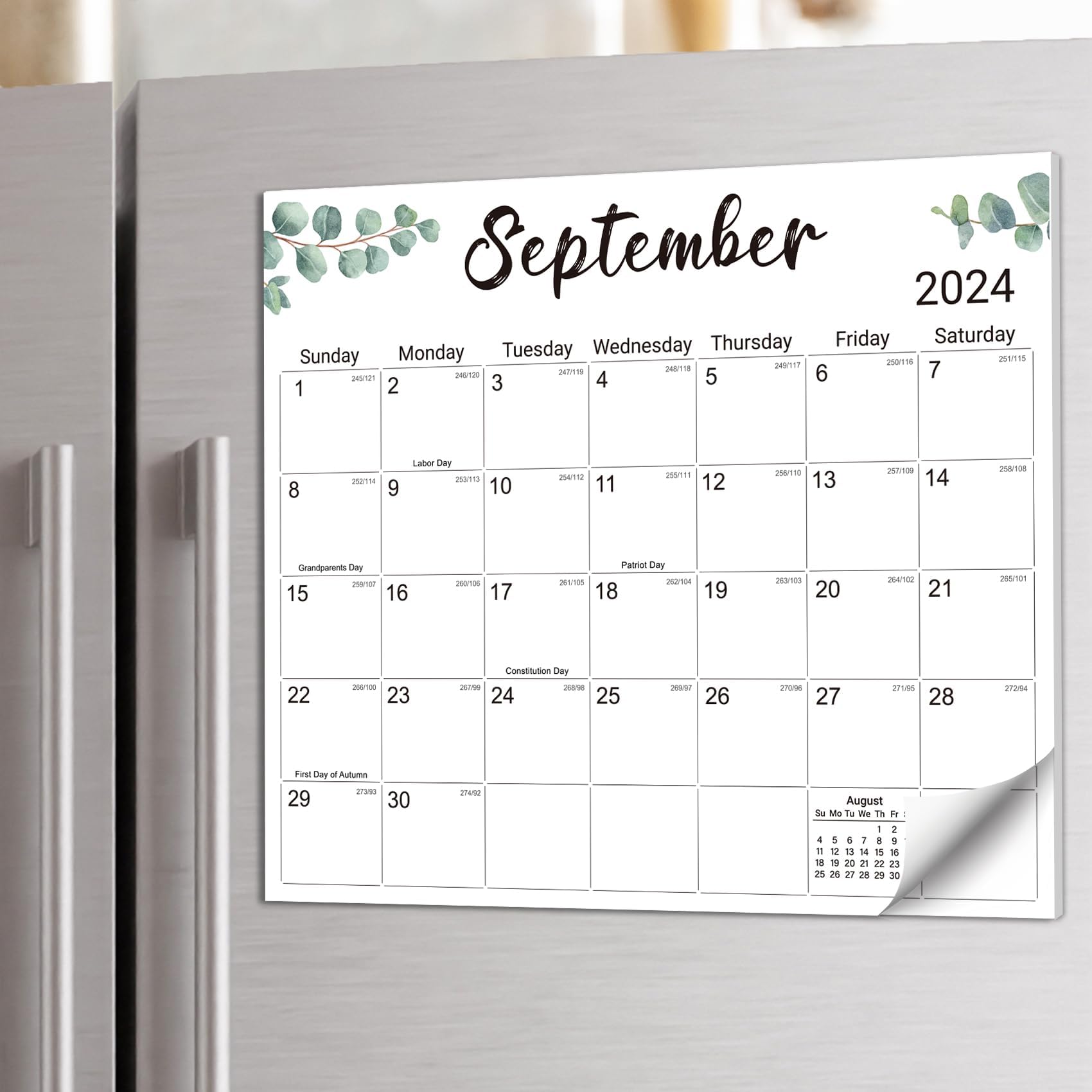 Amazon.com: Magnetic Dry Erase Calendar for Fridge, Zempfoal Fridge ...
