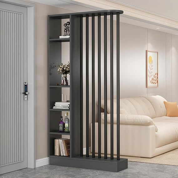 Amazon.com: 39.4in/100cm Entrance Hall Partition Screen, Wooden Room ...