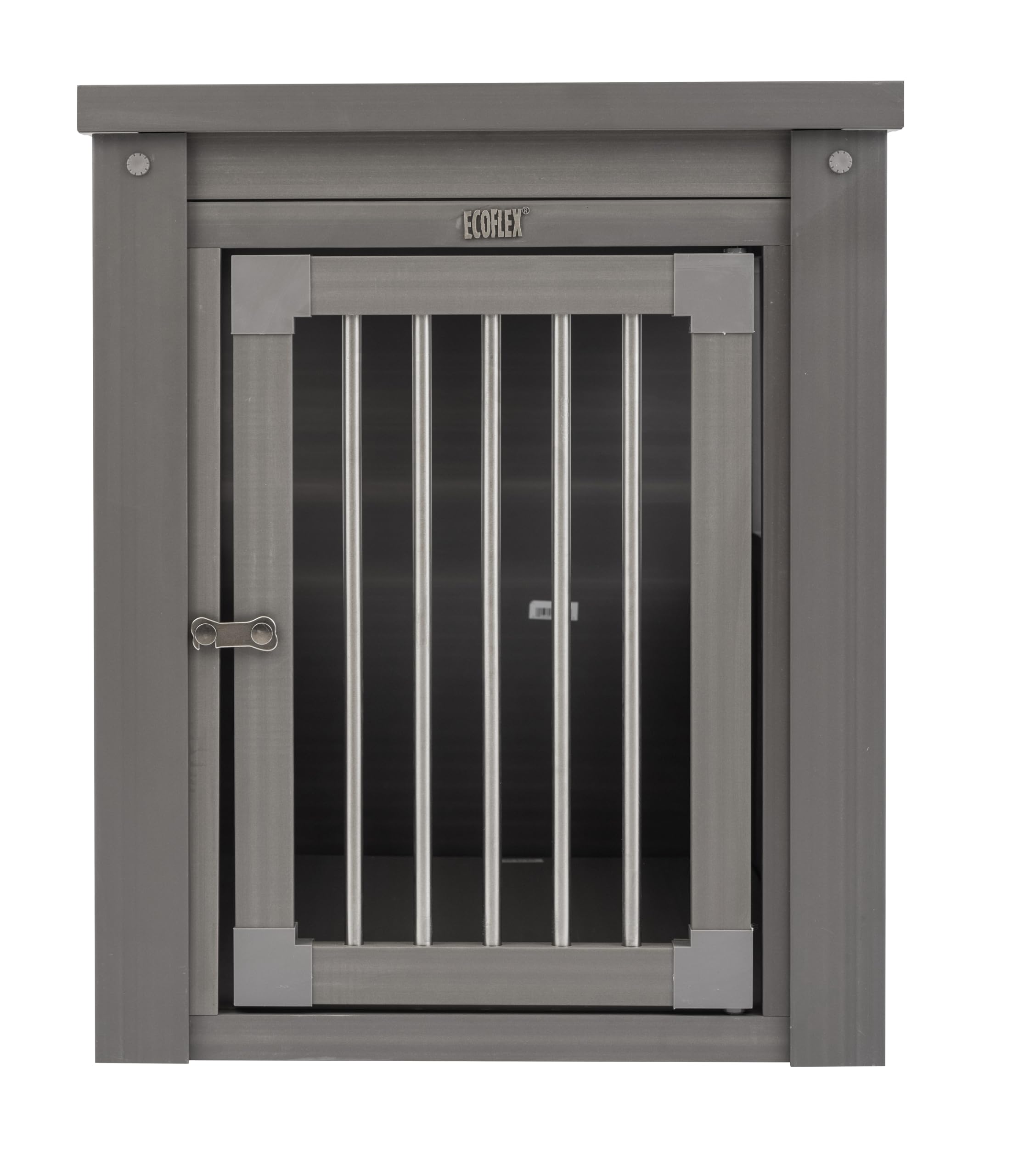 Snapklik.com : ECOFLEX Dog Crate End Table - Furniture-Style Pet Crate ...
