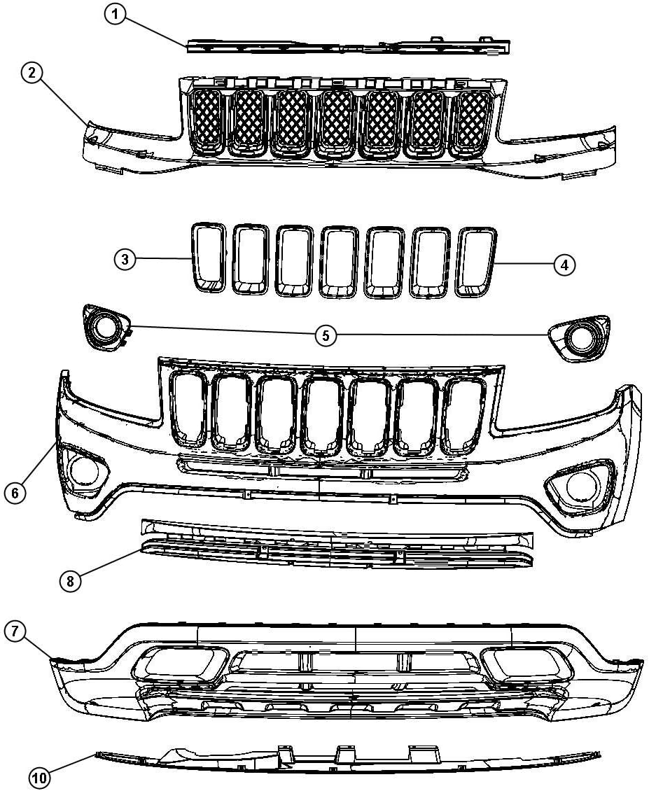Amazon.com: Mopar Performance 68109865AA MOPAR Applique : Automotive