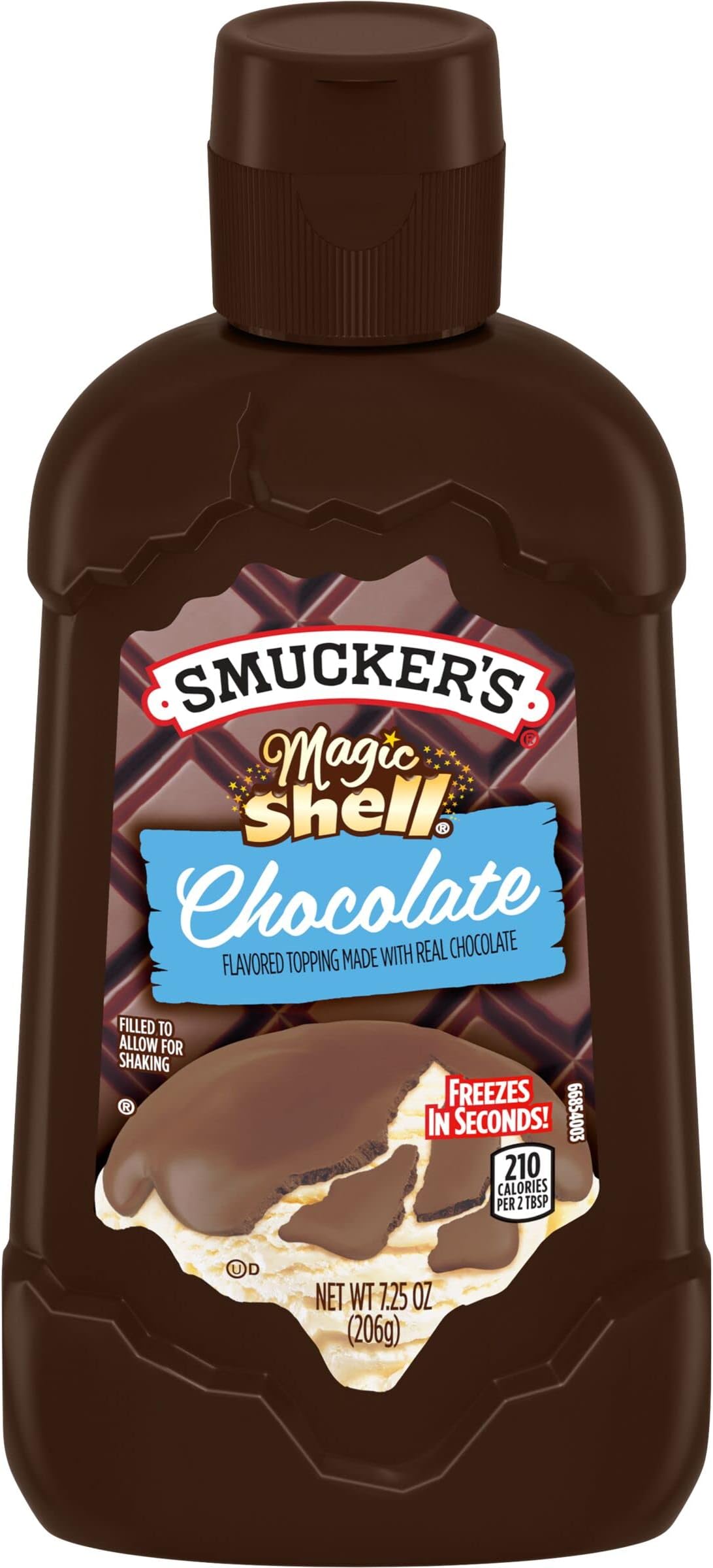 Amazon.com : Smucker's Magic Shell Chocolate Flavored Topping, 7.25 ...