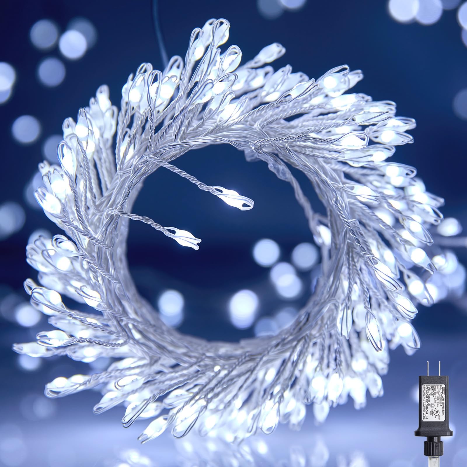 Amazon.com: Firecracker Fairy Lights Plug in, 50Feet 1000 LEDs Cluster ...