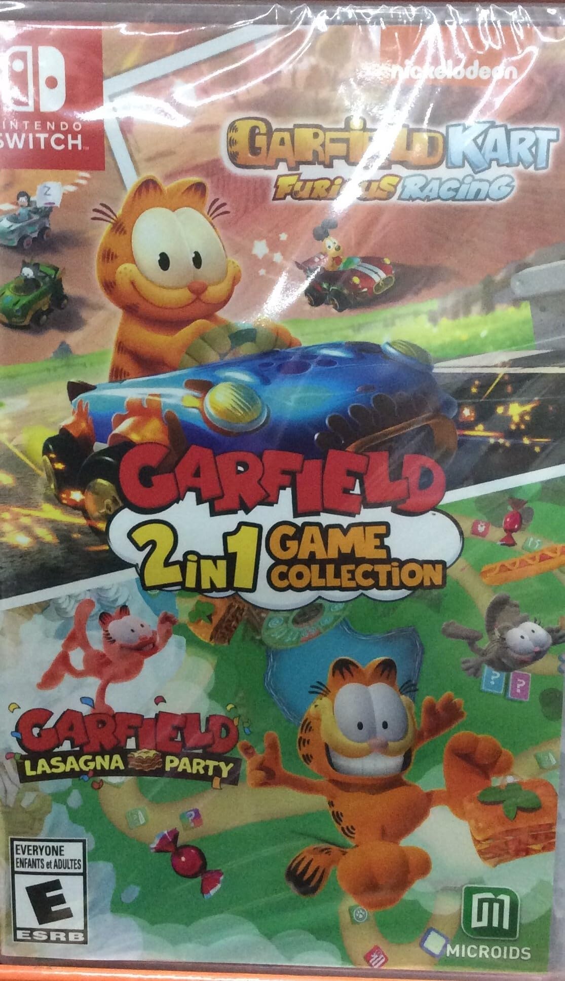 Amazon.com: Garfield 2-In-1 Game Collection: Garfield Kart Furious ...