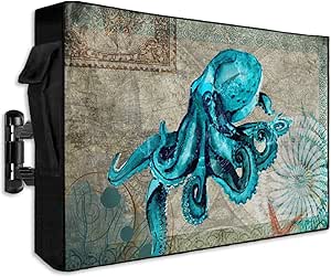 Amazon.com: Outdoor TV Cover 52-55 inch, Weatherproof TV Display Screen ...