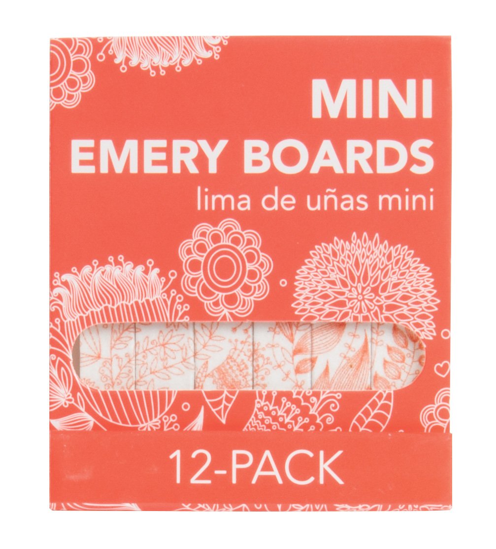 Amazon.com : MayaBeauty Mini Emery Board 12 Pack Orange : Beauty ...