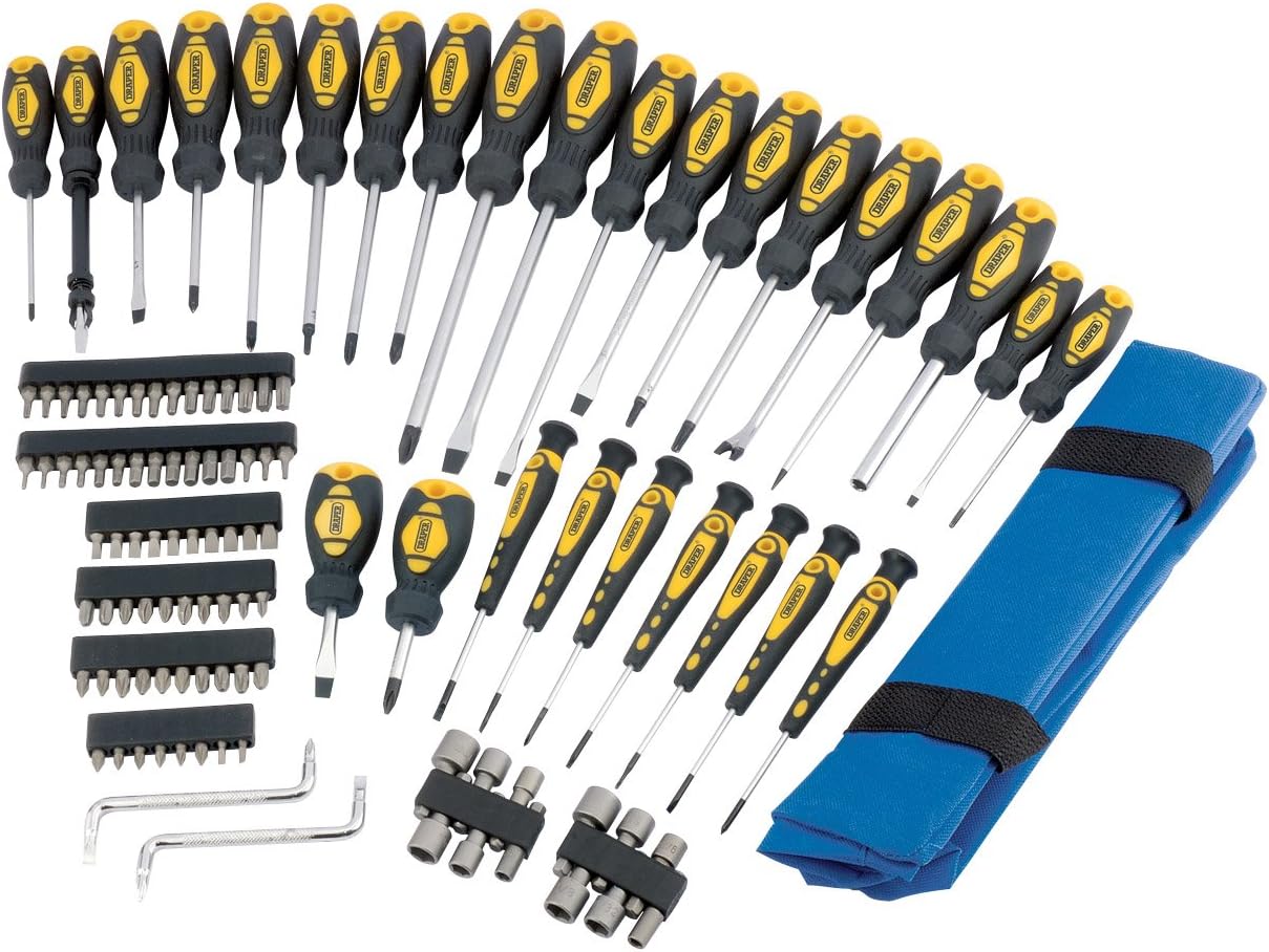 Amazon.com: Draper DIY Series 31154 111-Piece Screwdriver Set : Tools ...